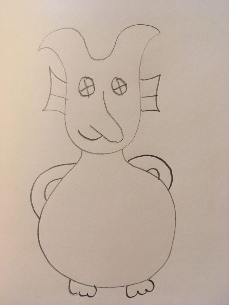 Nope: Drawing Dragons Day 141 - Kate Ristau